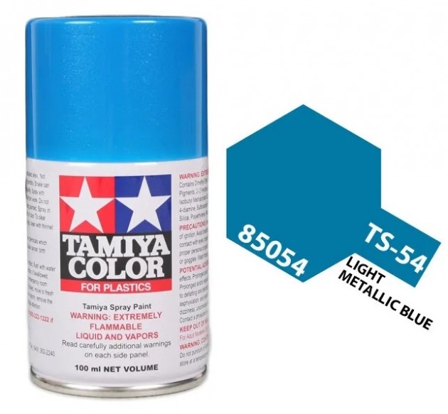 TS-54 Light Metallic Blue 100ml Tamiya Spraymaling | Hobbykongen AS